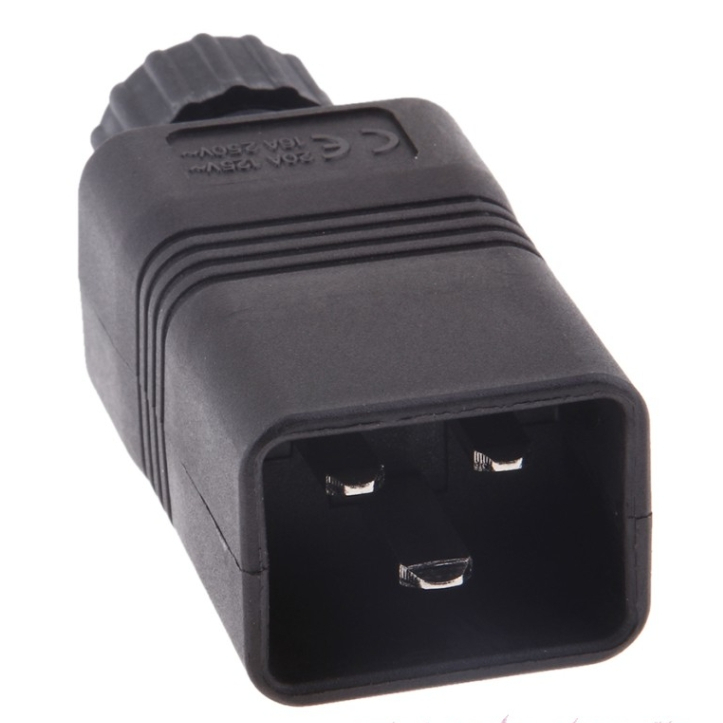 APC UPS PDU IEC320 C20 socket head male (M) for DIY 16A 250 V | Shopee ...