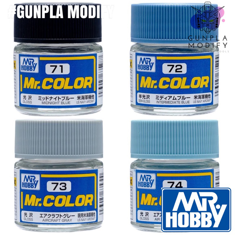 MR.COLOR สีสูตรแลคเกอร์ Lacquer 10 ml เบอร์ 71-74 | Shopee Thailand