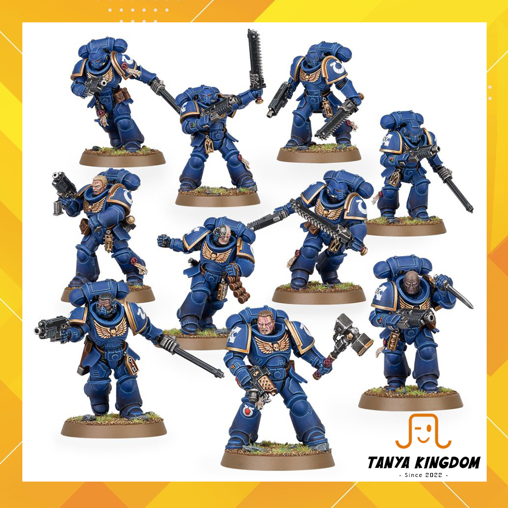 Warhammer 40k - Primaris Assault Intercessors (5x) Space Marines ...
