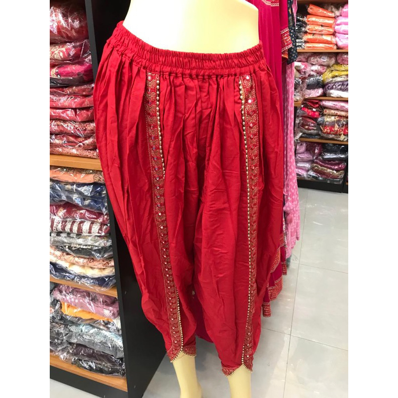 กางเกงอินเดียสำหรับทั้งชายและหญิง Indian Pants dhoti tulip free size ...