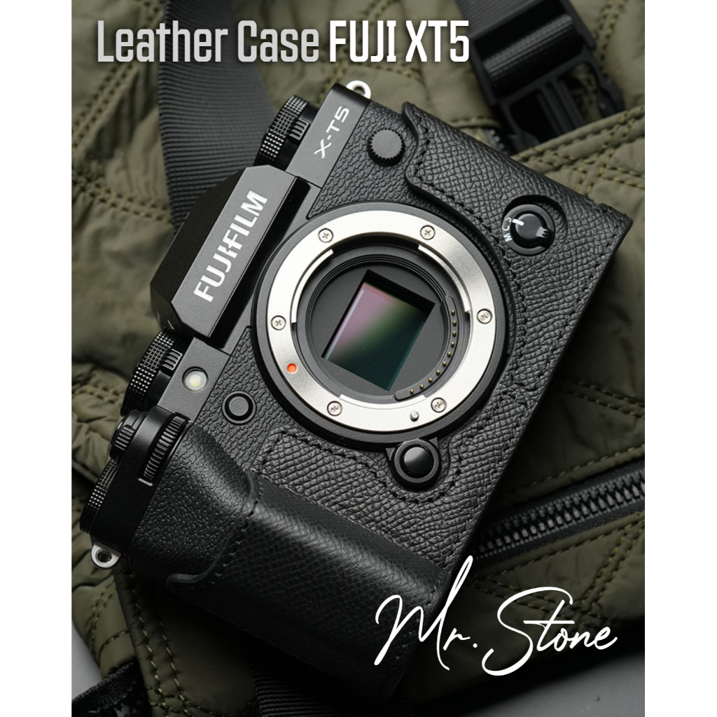 เคส FUJI XT5 จาก Mr.Stone Leather Case for FUJIFILM XT5 | Shopee Thailand