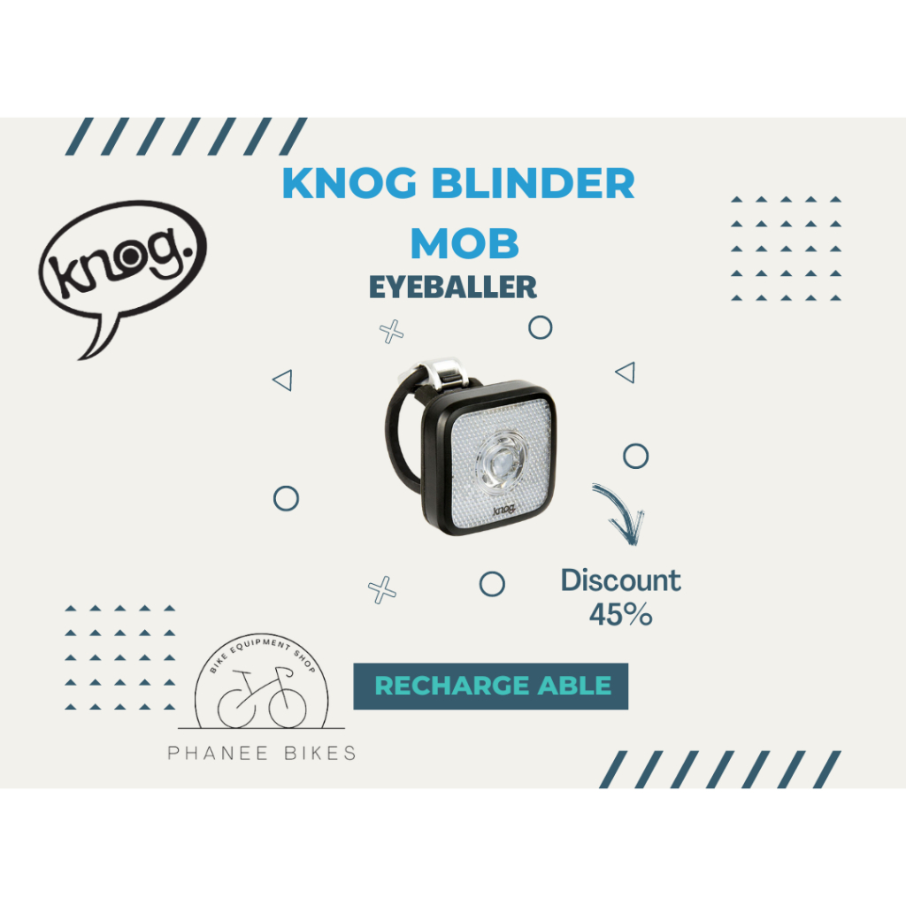 ไฟหน้า Knog Blinder MOB EYEBALLER | Shopee Thailand