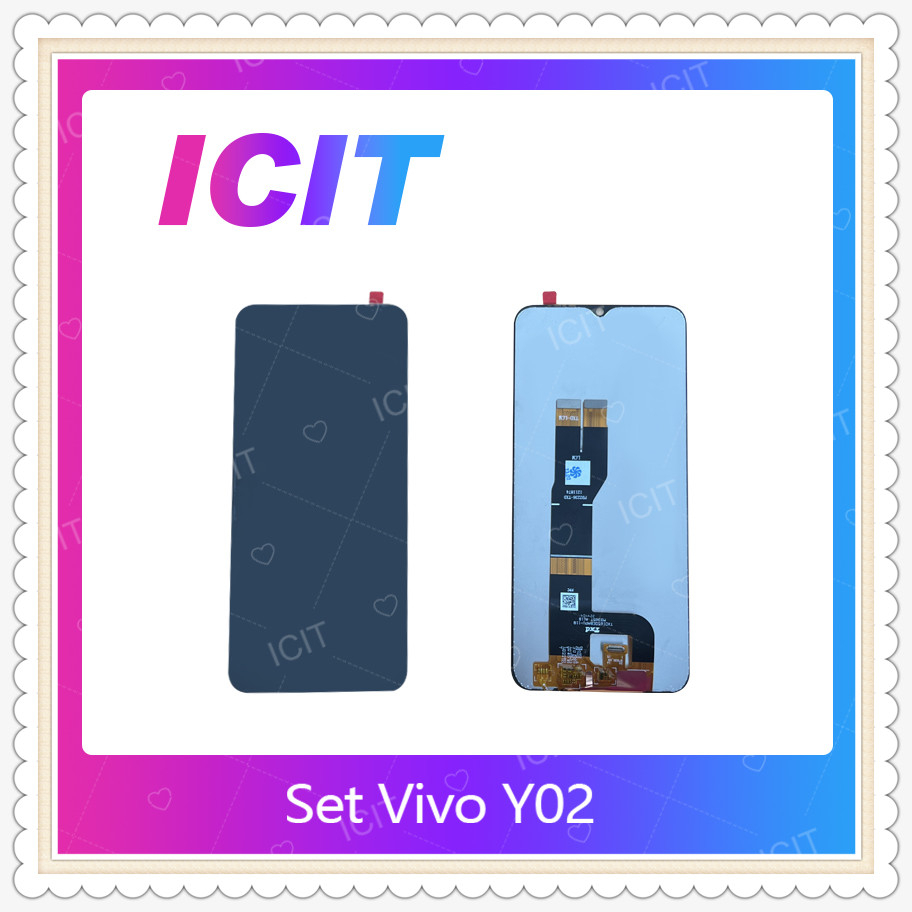 Set Vivo Y02 / Y02A อะไหล่หน้าจอพร้อมทัสกรีน หน้าจอ LCD Display Touch ...
