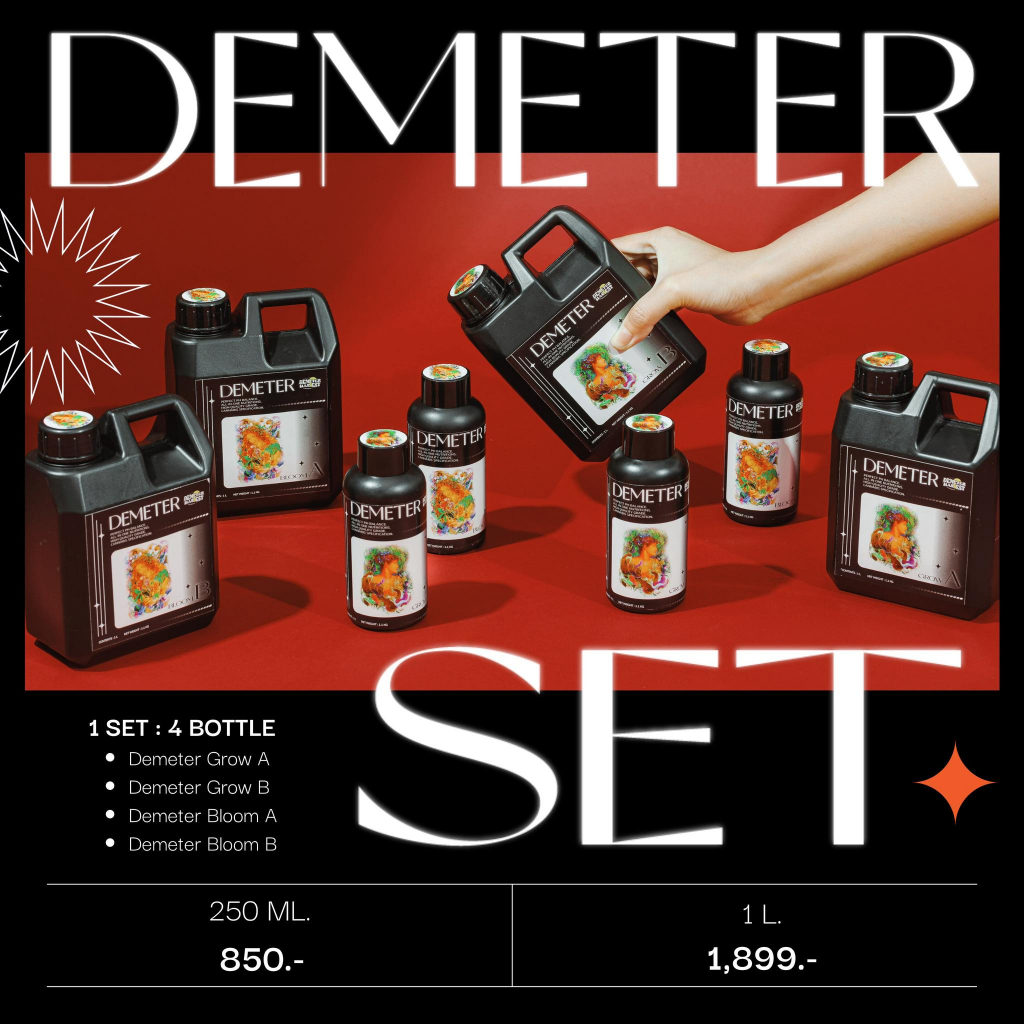 DEMETER HARVEST - DEMETER AB SET (ชุดดีมิเทอร์ เอบี) ชุดผลิตภัณฑ์เอบีบ ...