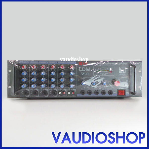 LDM-550 NPE Power Mixer เพาเวอร์มิกเซอร์ เครื่องขยายเสียง แอมป์ เอ็นพีอี NPE LDM550 | Shopee ...