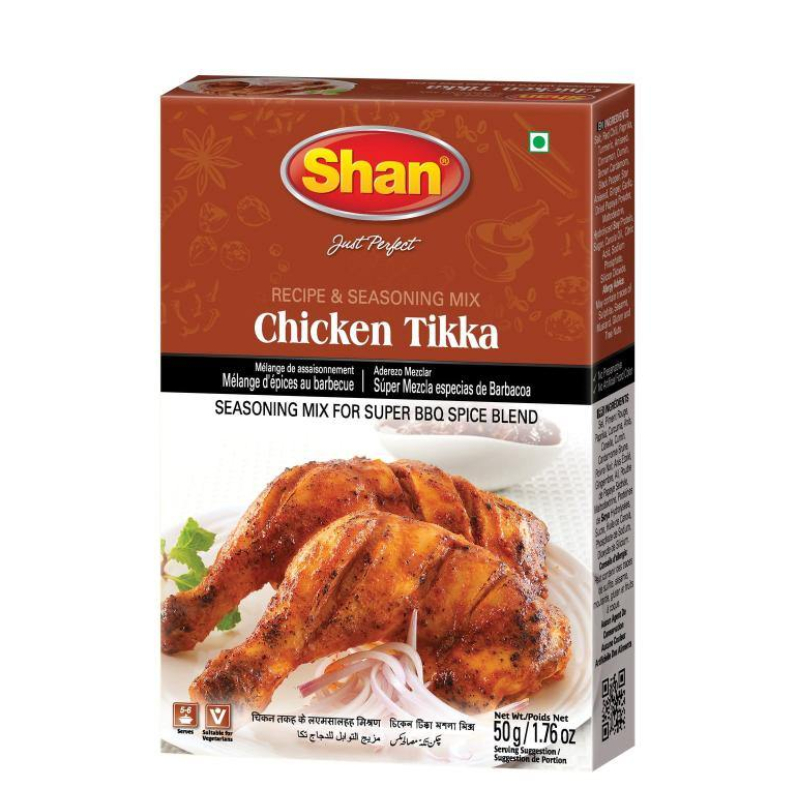 ชาน ผงซอสหมักเนื้อไก่ 50 กรัม - Chicken Tika Seasoning Mix 50g Shan ...