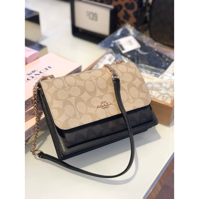 COACH KLARE CROSSBODY IN SIGNATURE CANVAS (COACH 90635)/มีหลายสี ...