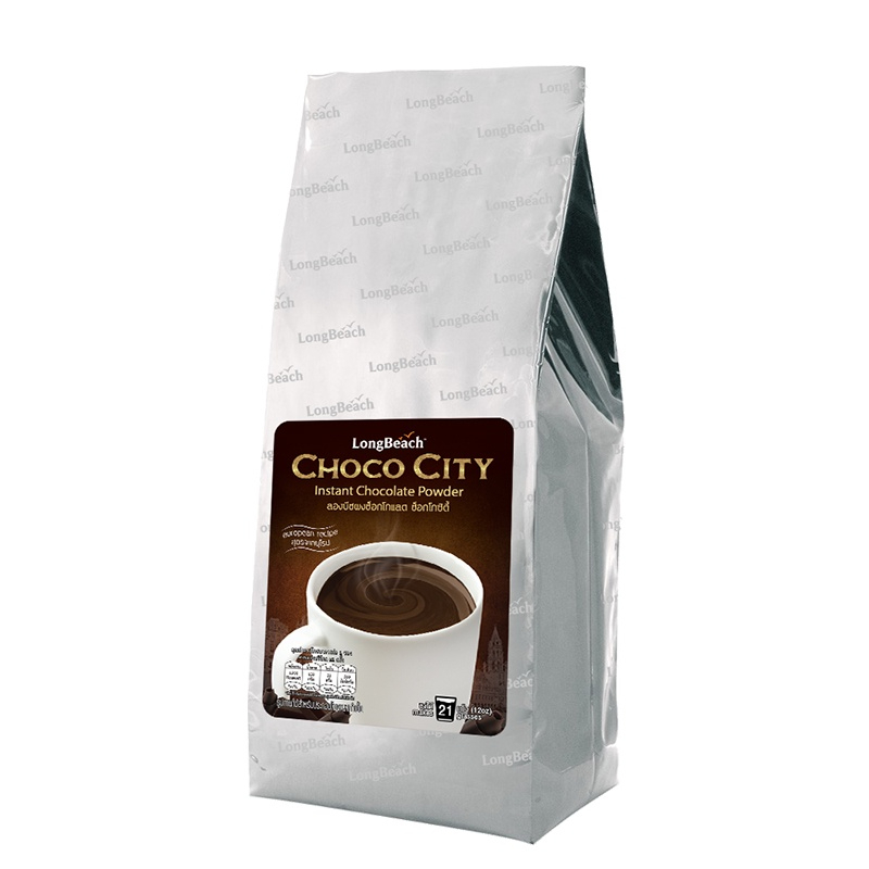 LongBeach Chocolate Chococity ลองบีชผงช็อกโกแลตช็อคโกซิตี้ ขนาด 400 ...