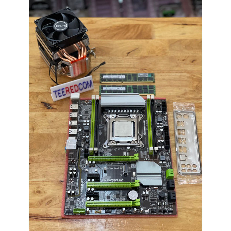 ชุดxeon mb x79 Nvme +cpu intel xeon e5 2670v2 10คอ20เทรด 2.5-3.3GHZ+Ram ...