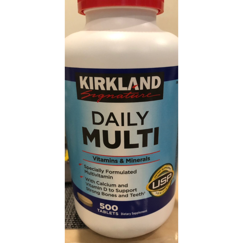 KIRKLAND Vitamins&Minerals DAILY MULTI วิตามินรวม แบ่งขาย20เม็ด ...
