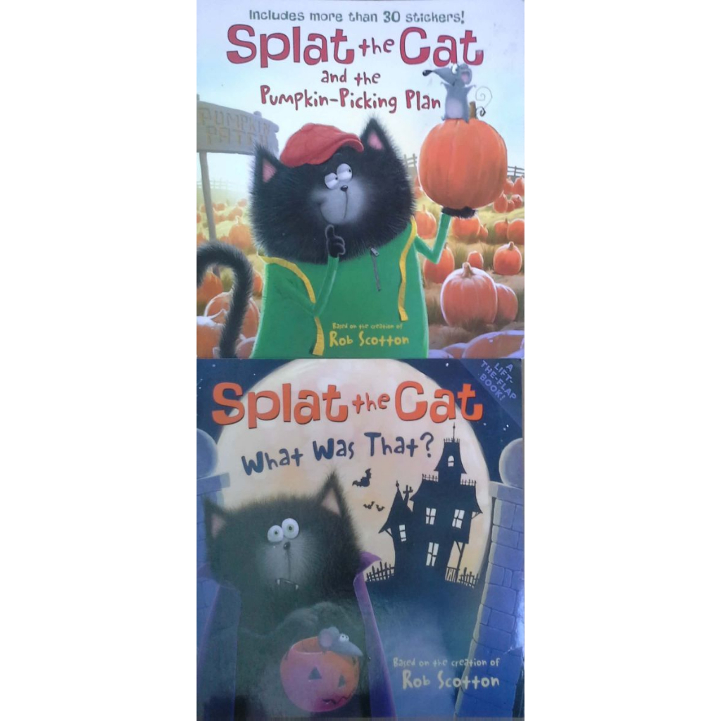 U3 Splat the Cat หนังสือมือสอง ปกอ่อน นิทาน | Shopee Thailand