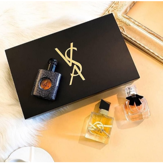 น้ำหอมเซต YSL Limited Perfume Set Freedom Water Black Opium Reverse ...