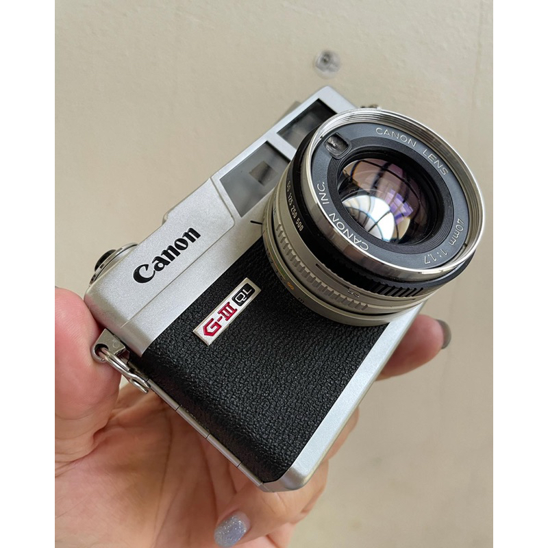 canon canonet ql17 giii กล้องฟิล์มเรนจ์ไฟเดอร์ สภาพใหมมาก | Shopee Thailand