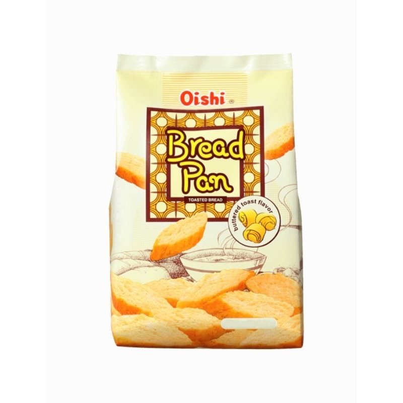 Oishi Bread Pan Buttered Toast 42g | Shopee Thailand