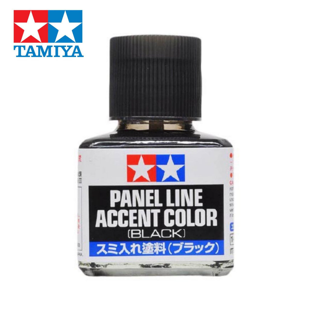 Tamiya Panel Line Accent Color Black สีสำหรับตัดเส้น สีดำ | Shopee Thailand