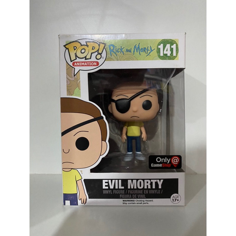 Funko Pop Evil Morty Rick And Morty Exclusive 141 Damage Box | Shopee ...