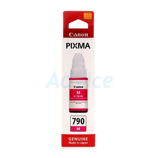 หมึกเติมแท้ CANON GI-790 M For : Canon Pixma G1000 / G2000 / G3000 ...