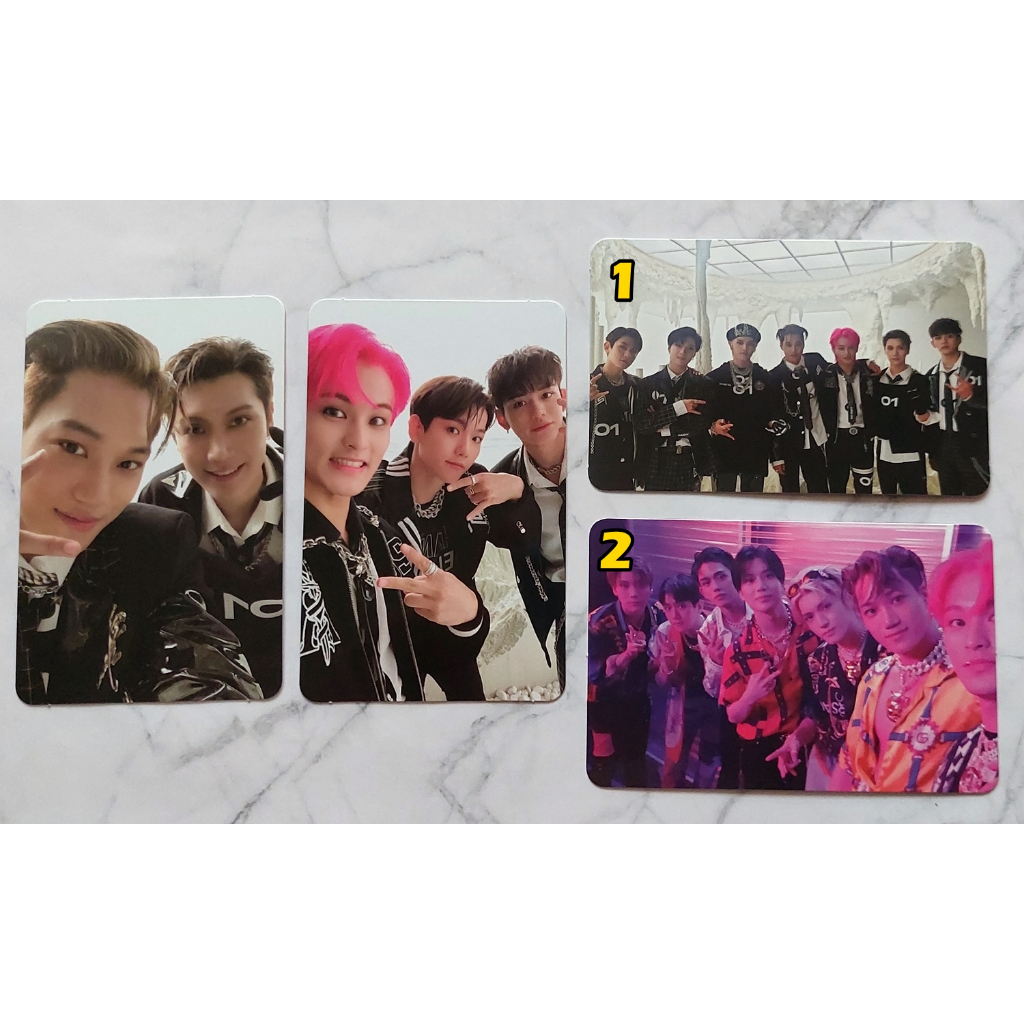 การ์ด Group / Unit สุ่ม ของแท้จาก CD อัลบั้ม SuperM - Super One Album ...