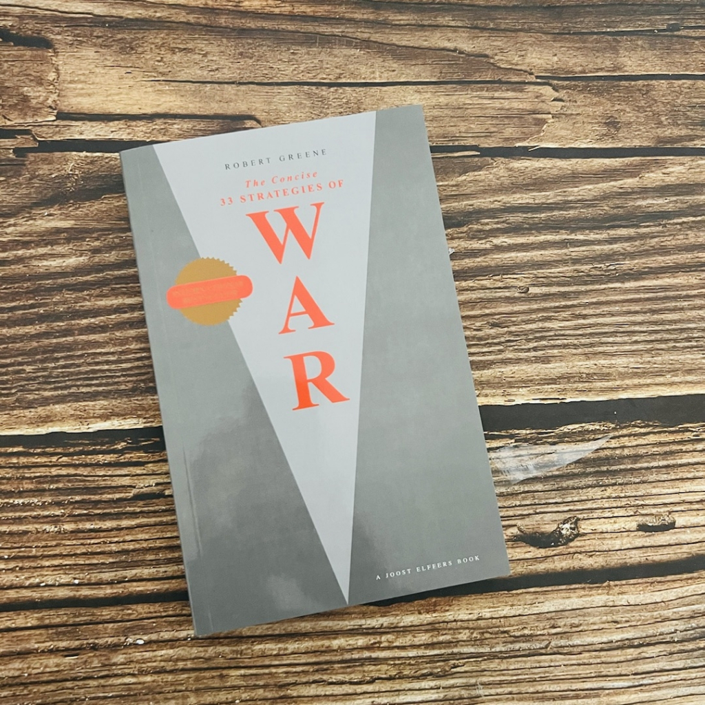 ENGLISH BOOK The Concise 33 Strategies of War Robert Greene | Shopee ...