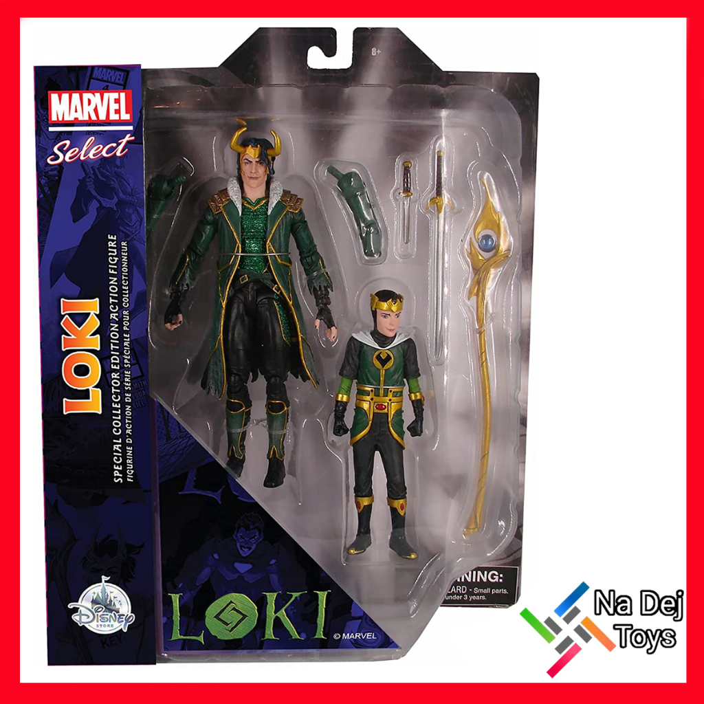 Marvel Select Loki Comic 7"Figure มาเวล ซีเล็คท์ โลกิ คอมิค ขนาด 7 นิ้ว ฟิกเกอร์ | Shopee Thailand