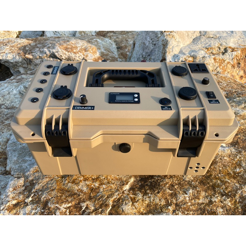 Power Box Camping Bravo2 65Ah AC 220v 500W และช่องหรี่ไฟ | Shopee Thailand