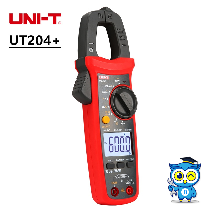 UNI-T UT204+ แท้!!!! คลิปแอมป์ แคมป์มิเตอร์ดิจิตอล AC/DC รุ่น UT204 ...