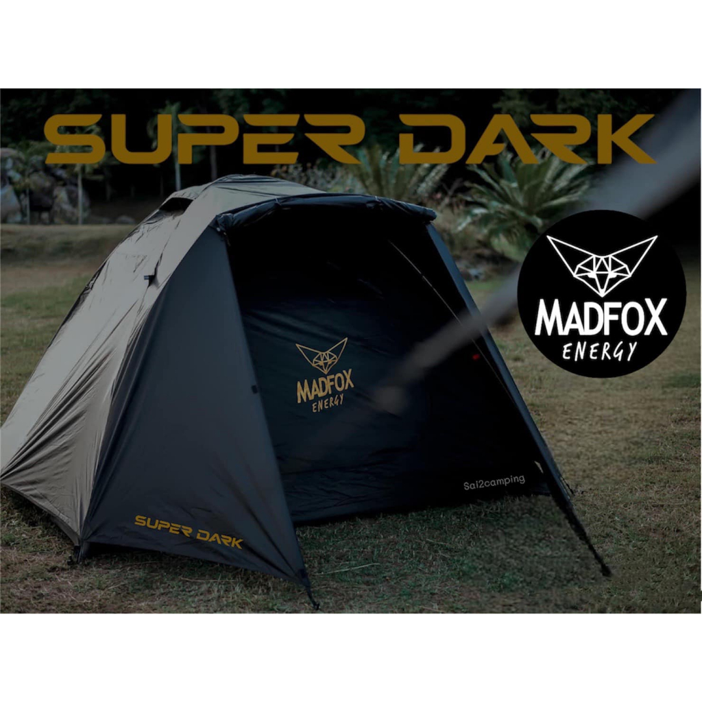 เต็นท์ Madfox Super Dark 5P และ 3P gen.7คุณภาพสูง ราคาไม่แพง (ไม่รวมเสา ...