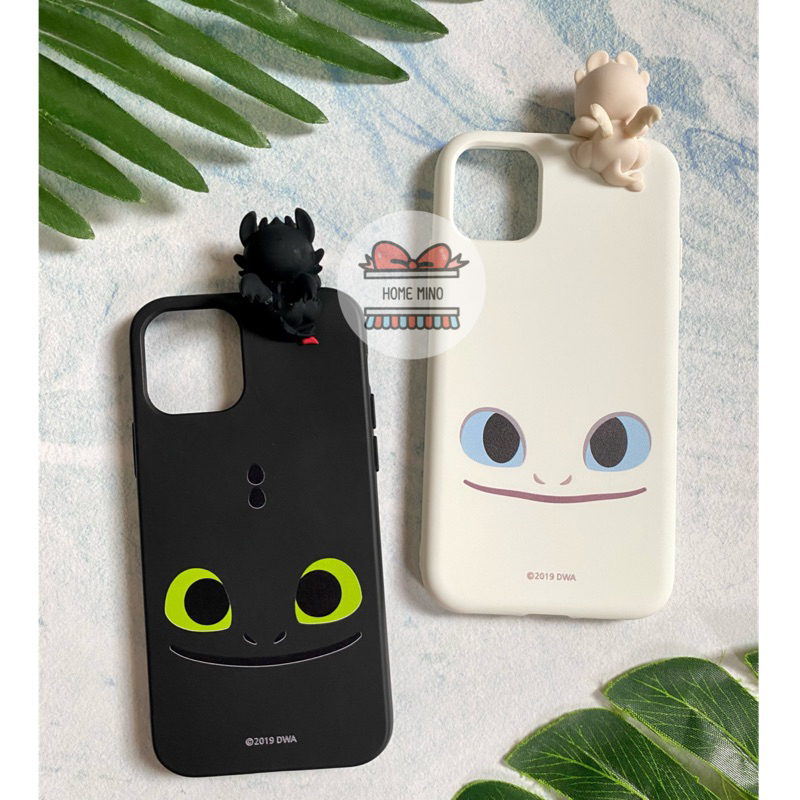🌈 พร้อมส่ง ️ How to Train Your Dragon Case เคสเขี้ยวกุด แบบมีตุ๊กตาเกาะด้านบน ลิขสิทธิ์แท้ (12 ...