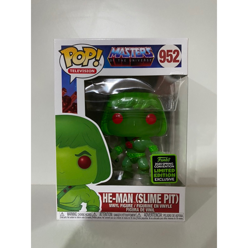 Funko Pop He Man (Slime Pit) Masters Of The Universe ECCC 2022 ...