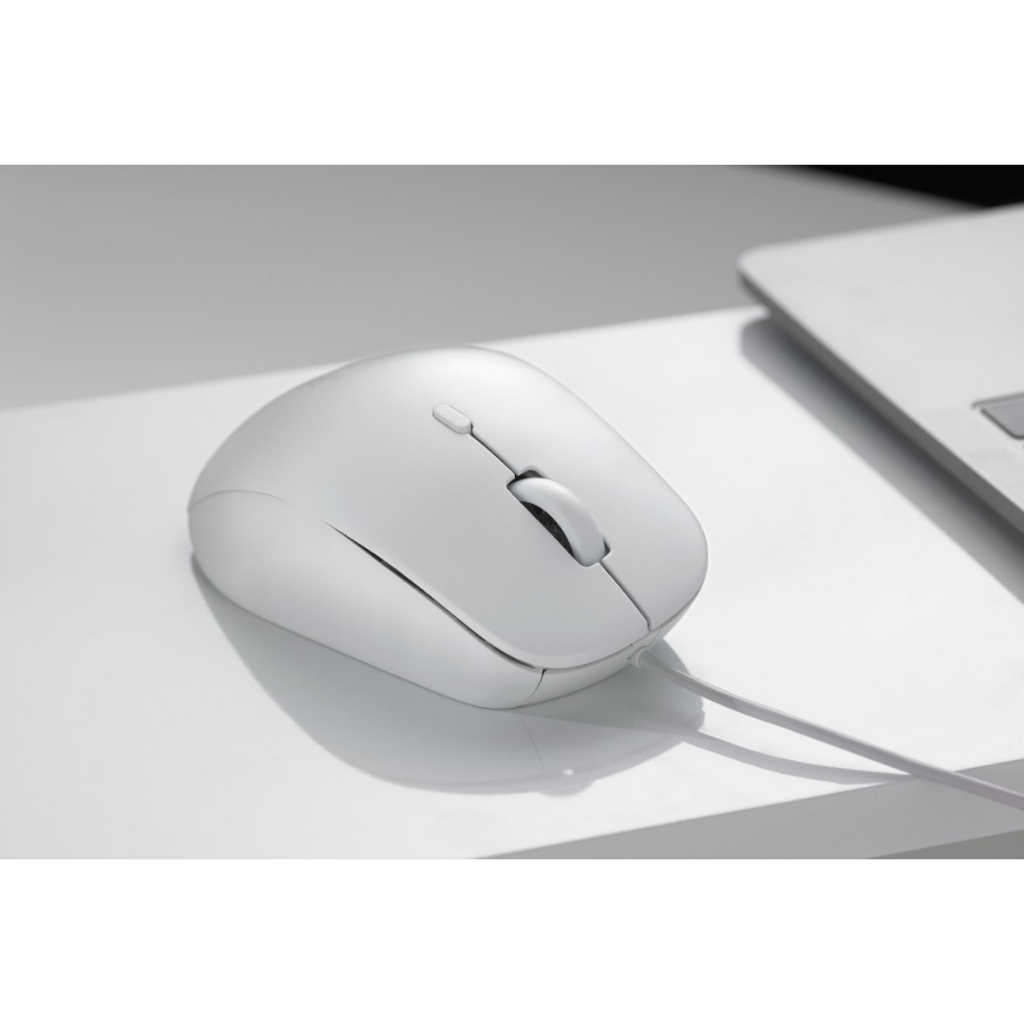 Rapoo Optical Mouse N500 (เม้าส์มีสาย) รุ่น N500-BK N500-WH | Shopee ...