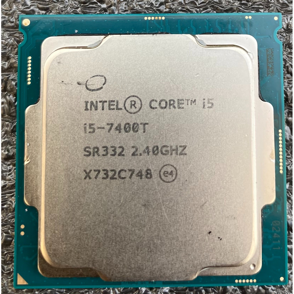 CPU (ซีพียู) 1151 INTEL CORE I5-7400t 2.4 GHz มีแต่ตัว CPU | Shopee ...