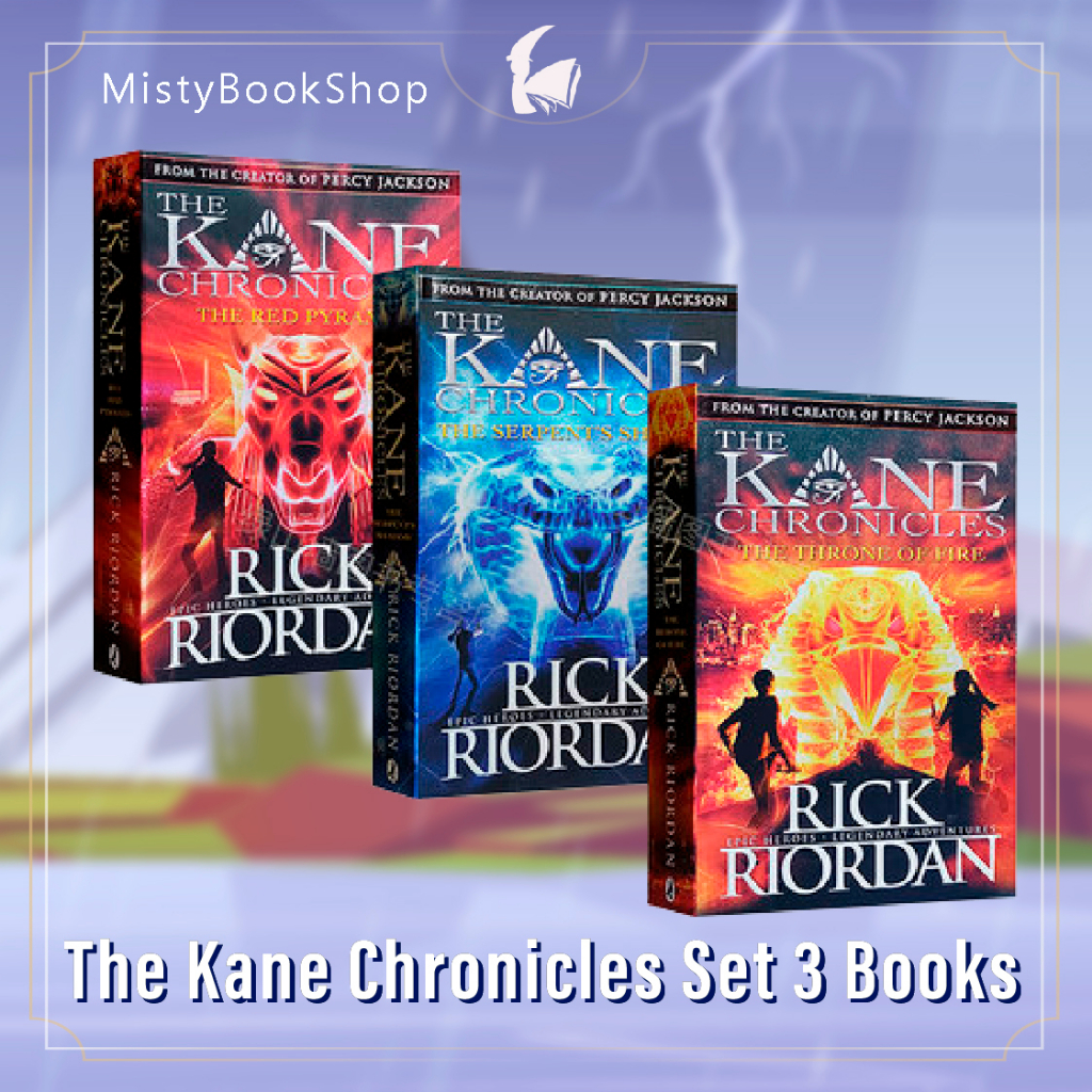 [พร้อมส่ง] The Kane Chronicles Set 3 เล่ม / Rick Riordan The Red ...