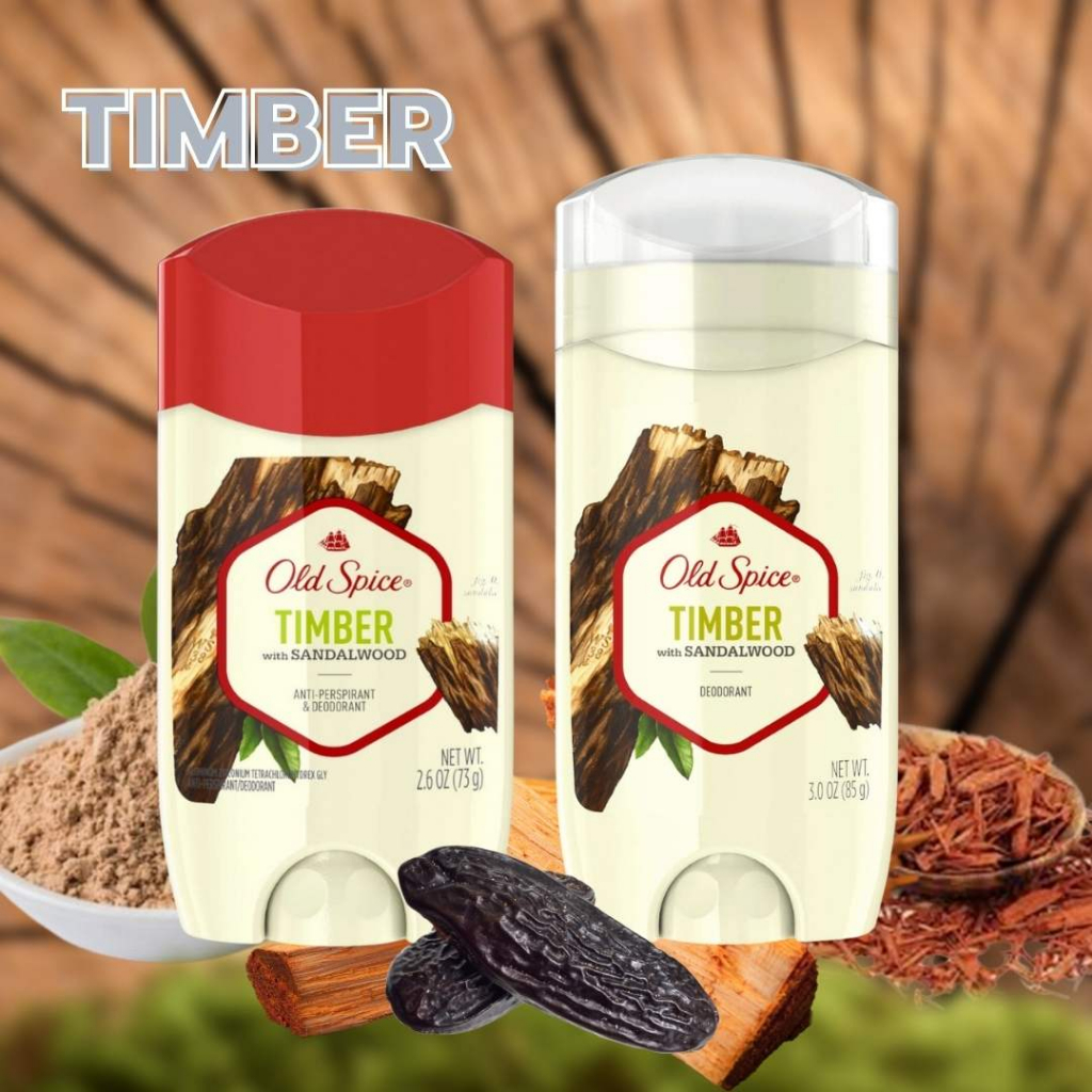OLD SPICE TIMBER โรลออน ระงับกลิ่นกาย ปกป้องนาน 48 ชม. ของแท้ 100% ...
