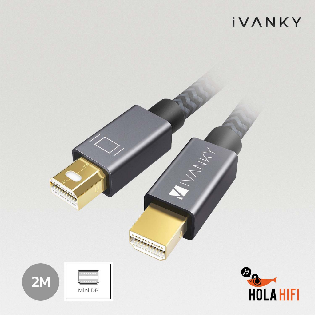 IVANKY 4K Mini DisplayPort to Mini DisplayPort Cable 2M รับประกัน 1ปี ...