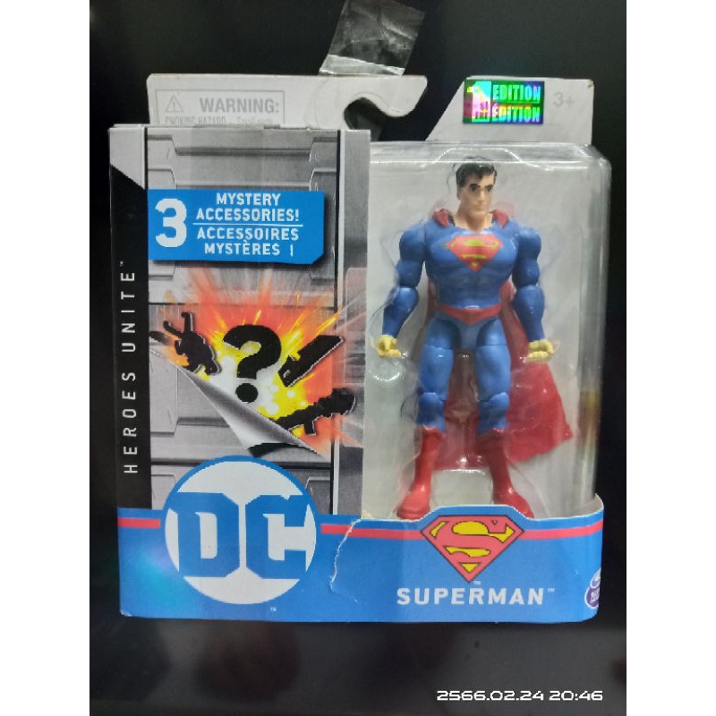 DC SUPERMAN 4 INCH ACTION FIGURE | Shopee Thailand