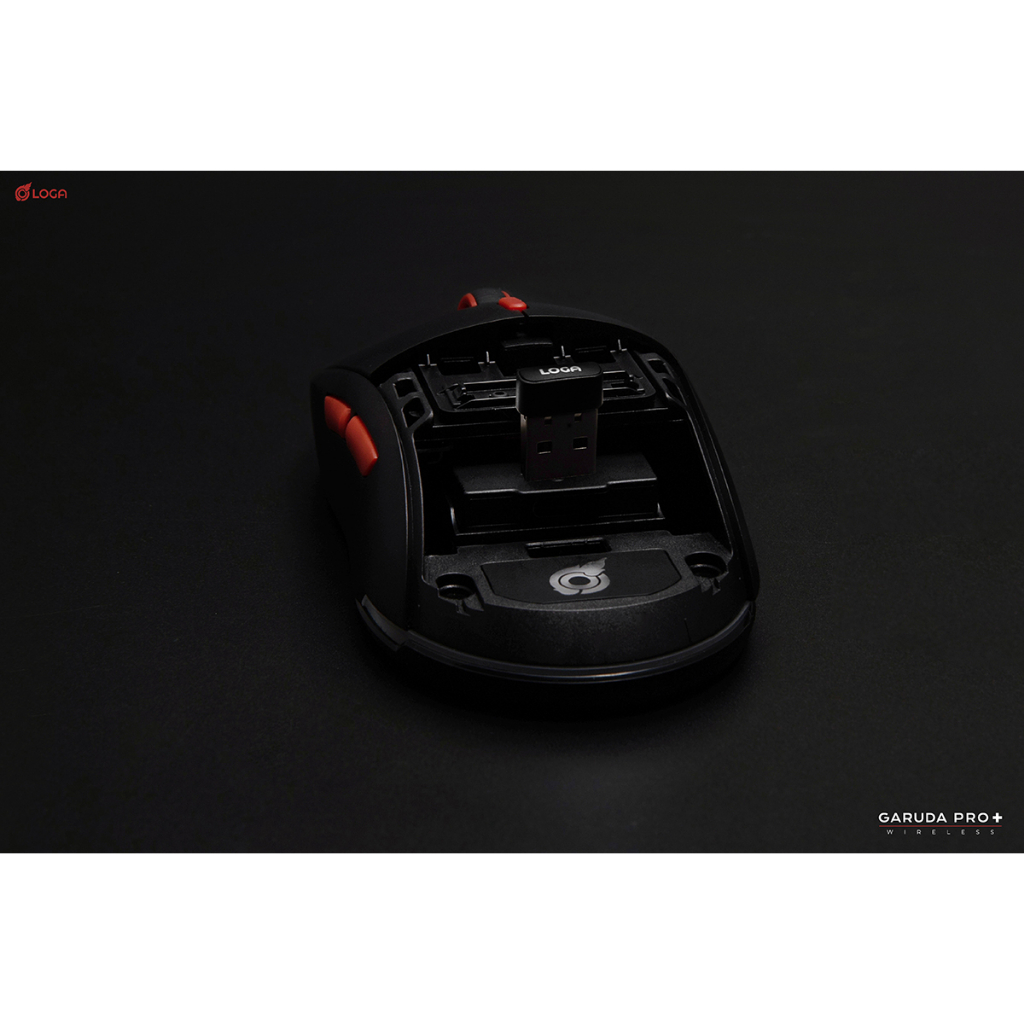 LOGA GARUDA PRO PLUS : Wireless Gaming mouse ( Hotswappable battery) สี ...