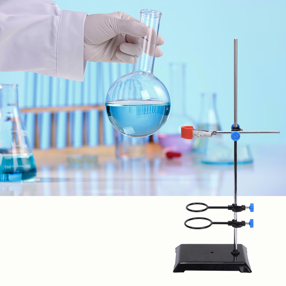 Leo310 Laboratory Support Stand Bracket Chemical Flask Clamp Lab ...