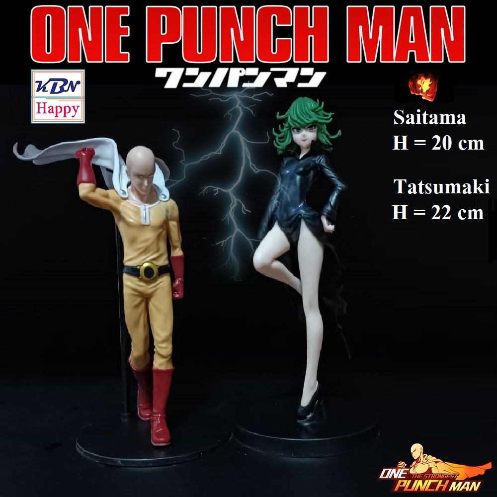 Model Saitama And Tatsumaki Form One Punch Man โมเดล ฟิกเกอร์ ไซตามะ ...