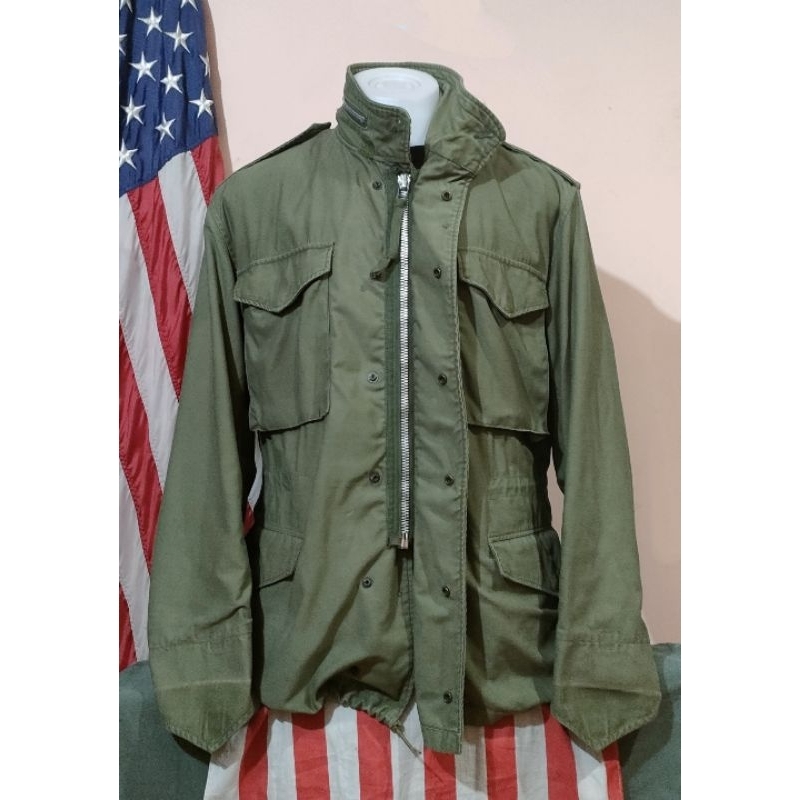 เสื้อทหาร #FIELDJACKET #M65-1969-70 #ซิปเงิน #U.S.ARMY #VIETNAM WAR | Shopee Thailand