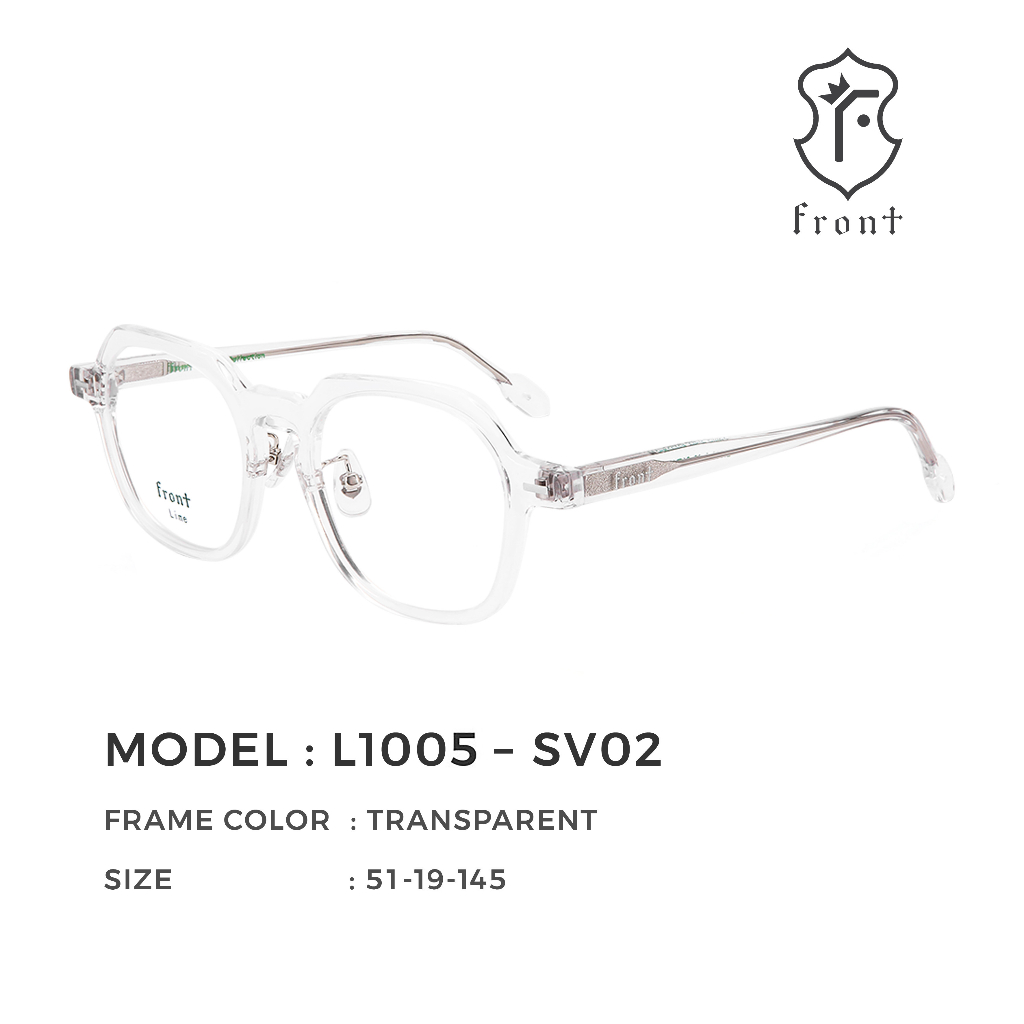 FRONT - แว่นสายตา รุ่น L1005 (สามารถนำไปตัดเลนส์สายตาได้ค่ะ ...