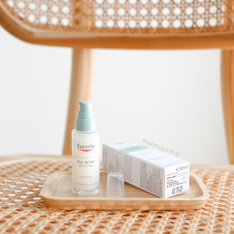 Eucerin Pro Acne Solution Super Serum 30 ml. เซรั่มลดสิวอุดตัน รูขุมขนกระชับ | Shopee Thailand