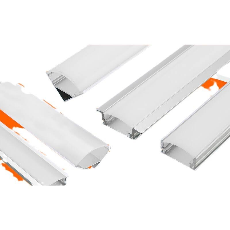 ☍﹍ รางไฟ LED ผิวรางติดรูปร่างอลูมิเนียมอัลลอยด์อะคริลิคตกแต่งราง ...