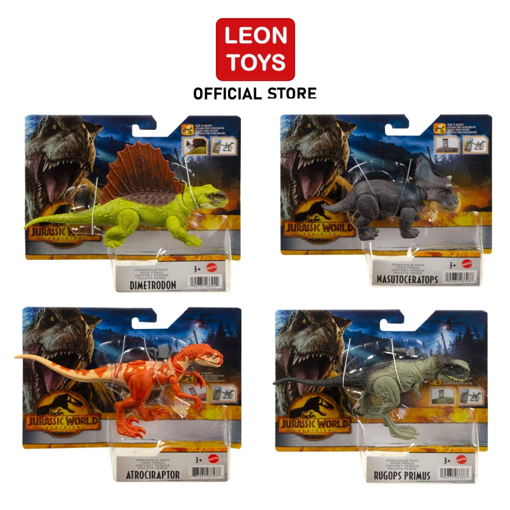 Jurassic World Dominion Ferocious Pack จูราสสิคเวิลด์ ไดโนเสาร์ สาย ...