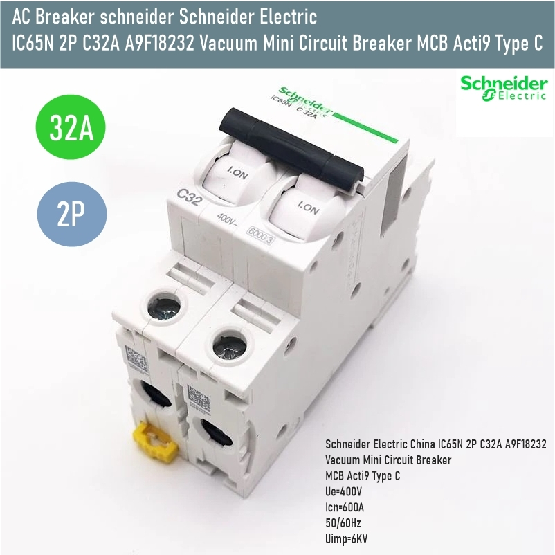 Schneider Electric - Miniature Circuit-Breaker, Acti9 AC Breaker schneider Schneider Electric ...