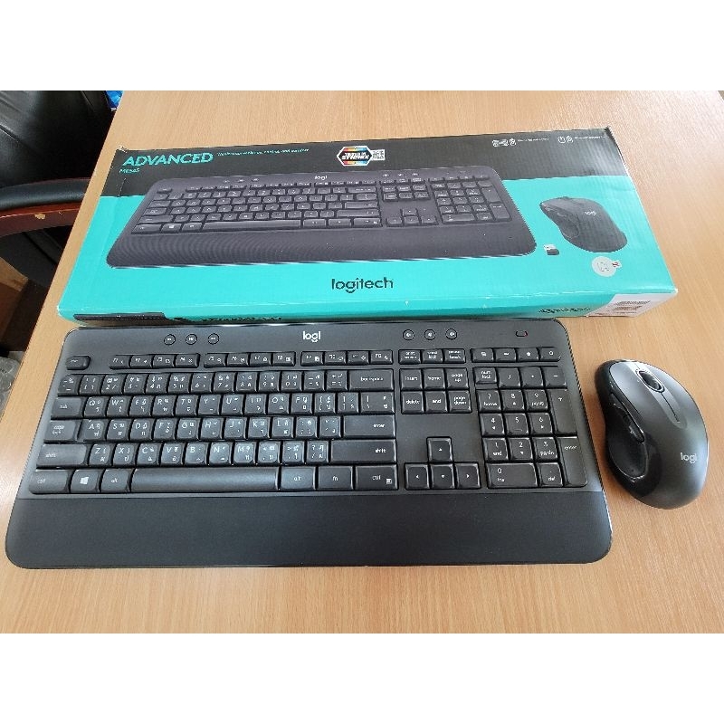 Logitech MK545 Wireless Keyboard Mouse Combo คีย์บอร์ด และเมาส์ไร้สาย ...