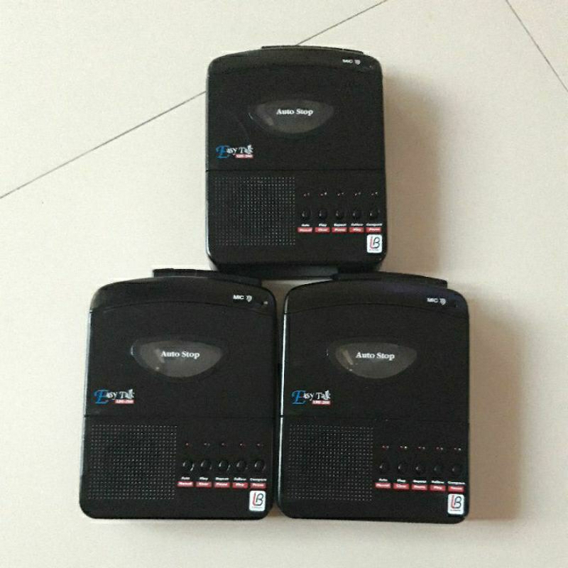 เครื่องเล่นเทปคาสเซ็ต Easy Talk (ใช้ไม่ได้แล้วนะครับ) | Shopee Thailand