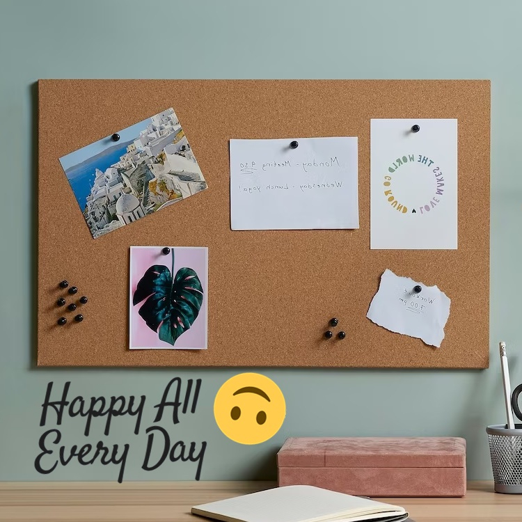 FLÖNSA เฟลินซ่า กระดานเตือนความจำ บอร์ดติดประกาศ บอร์ดติดข้อความ+หมุด ...