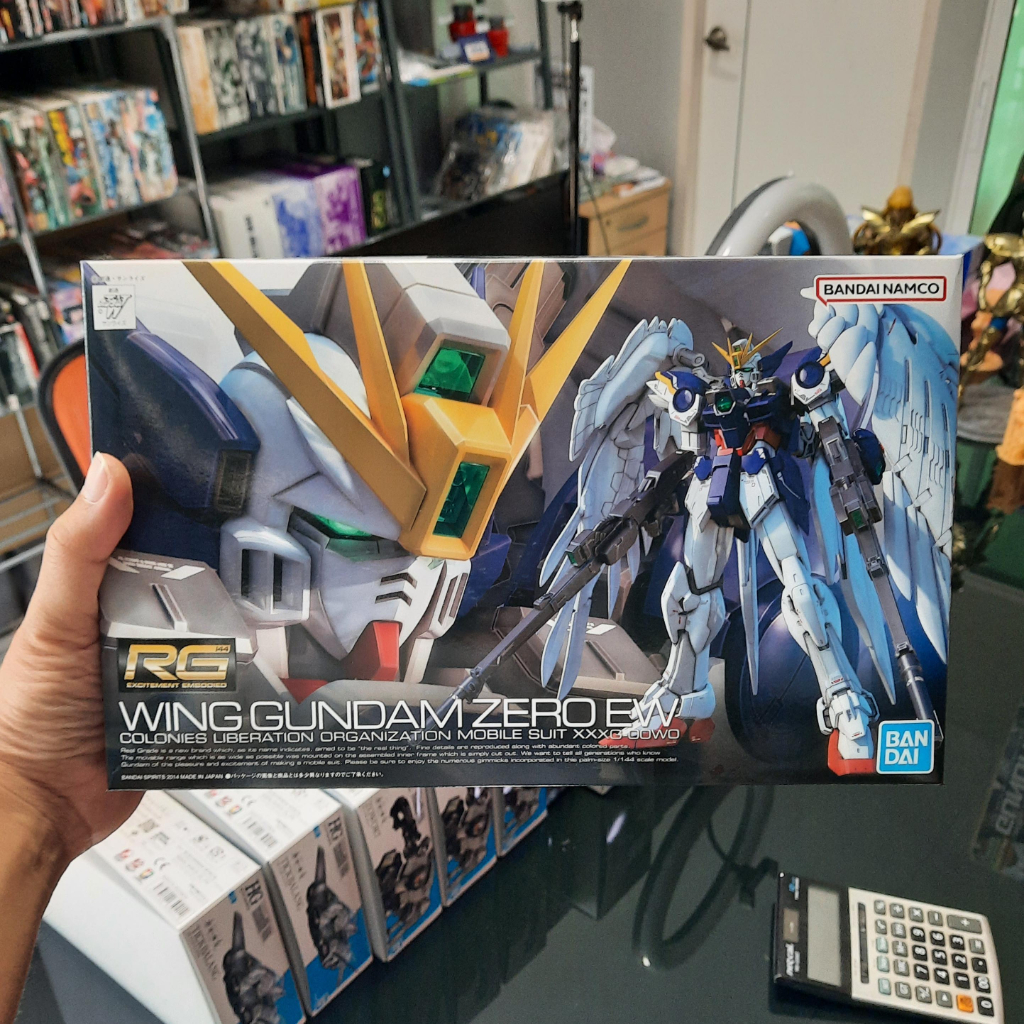 Bandai RG 1/144 Wing Gundam Zero Custom | Shopee Thailand