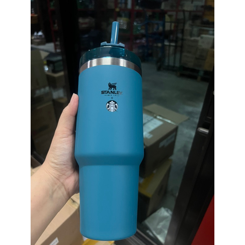 starbucks stanley ocean blue 30 oz | Shopee Thailand