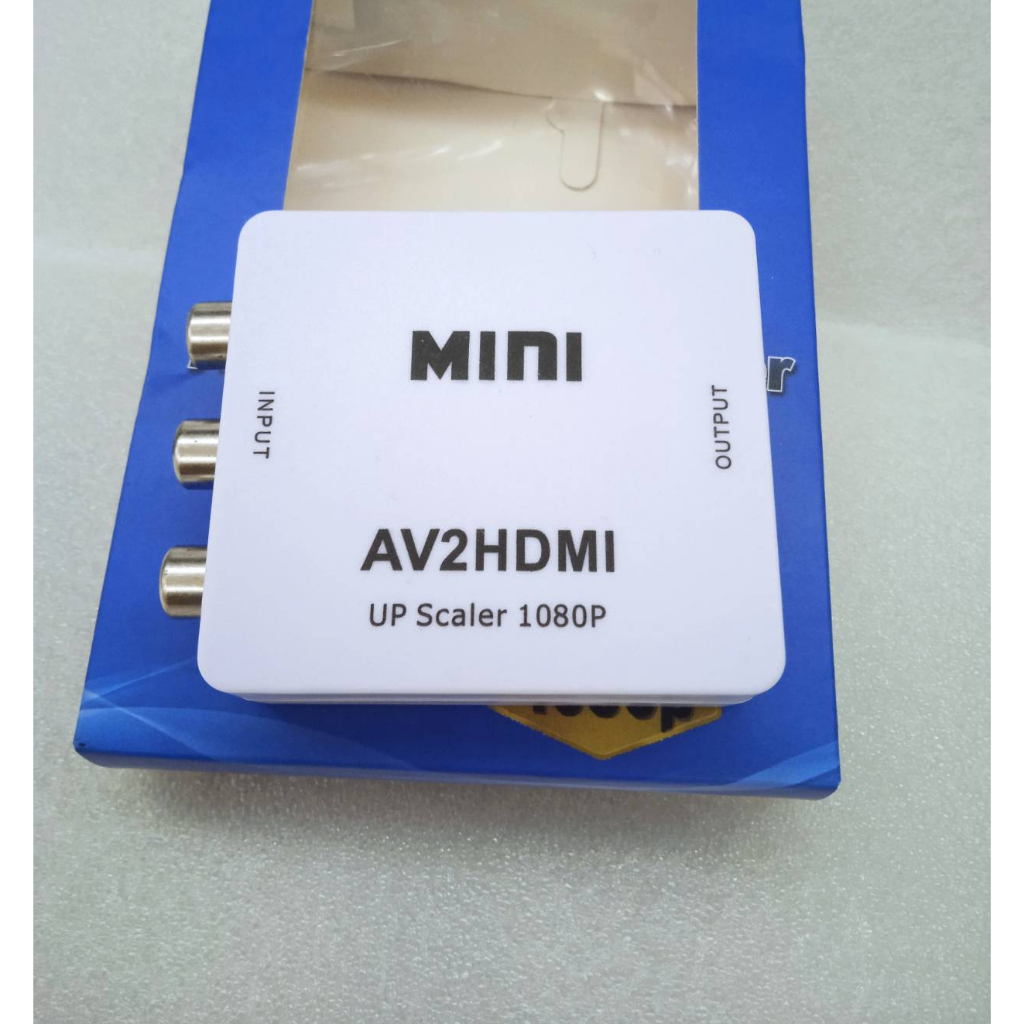 AV2HDMI UP Scalar 1080P /AV in HDMI out ตัวแปลงเอวีเป็นเฮดดีเอมไอ กล่อง ...